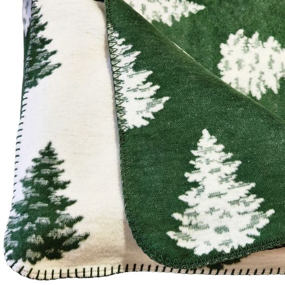 Docofil | Bedding | Docofil Oversize Reversible Green White Soft Throw ...